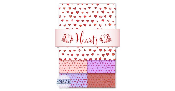 Hearts Backing paper