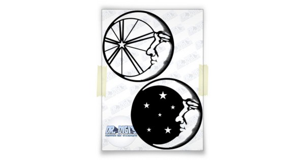 Moon Decal